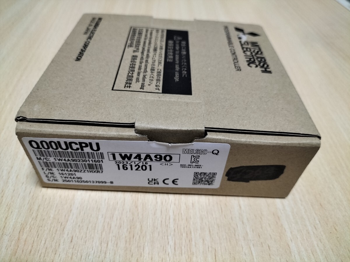 【未使用】【新品未使用!!】2023年製 Q00UCPU ユニバーサルモデル 三菱電機 PLC CPU 三菱 Q シーケンサ の落札情報詳細 ...