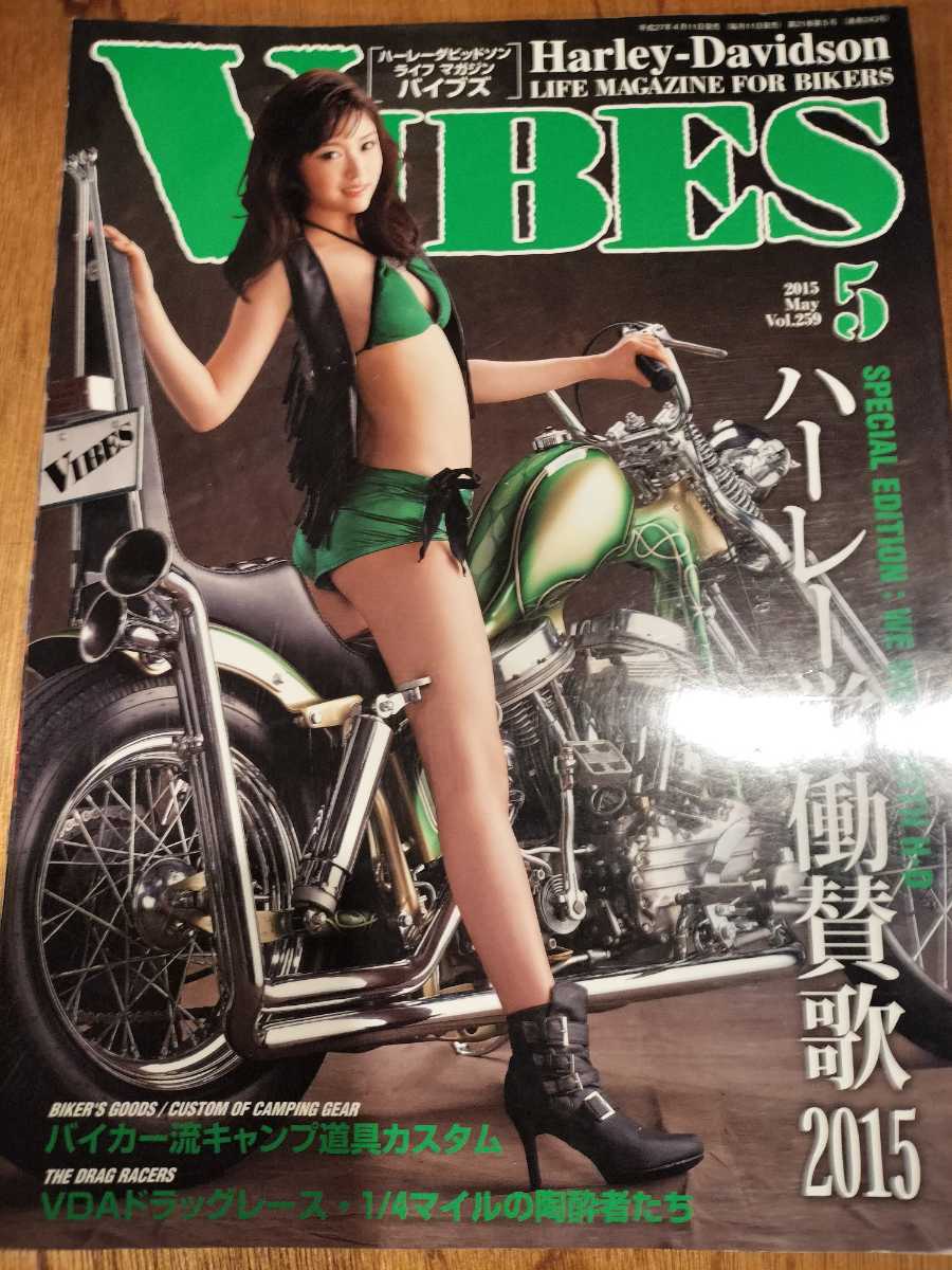 【目立った傷や汚れなし】vibes バイブズ 2015年 5月 Vol 259 裕木まゆの落札情報詳細 ヤフオク落札価格検索 オークフリー