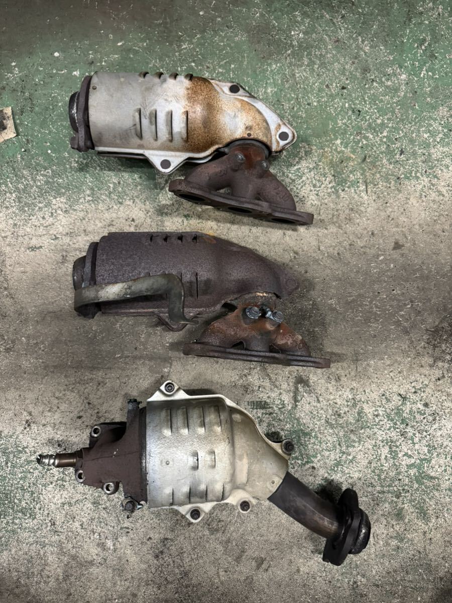 【傷や汚れあり】ホンダ E07Z エキマニ 触媒 3個セットの落札情報詳細 - Yahoo!オークション落札価格検索 オークフリー