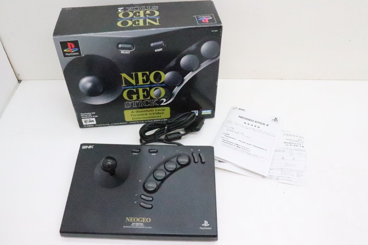【傷や汚れあり】SNK NEOGEO NEO-GEO ネオジオ MAX 330 MEGA PRO-GEAR SPEC ネオジオスティック ...