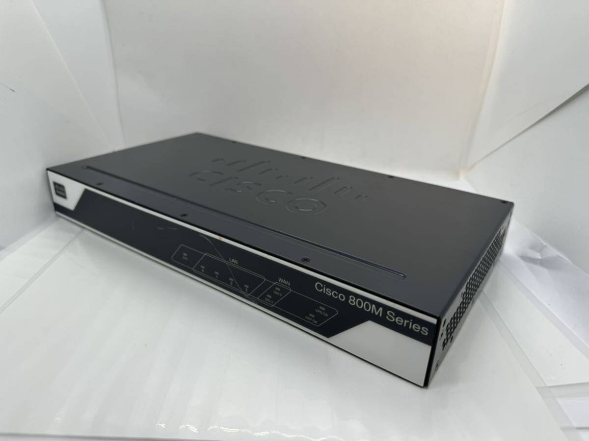 【やや傷や汚れあり】s468)初期化済み CISCO/シスコ Cisco 800M シリーズ C841M-4X-JAIS/K9 サービス統合型ルータ 搭載OS 15.7(3)M3 ※AC ...