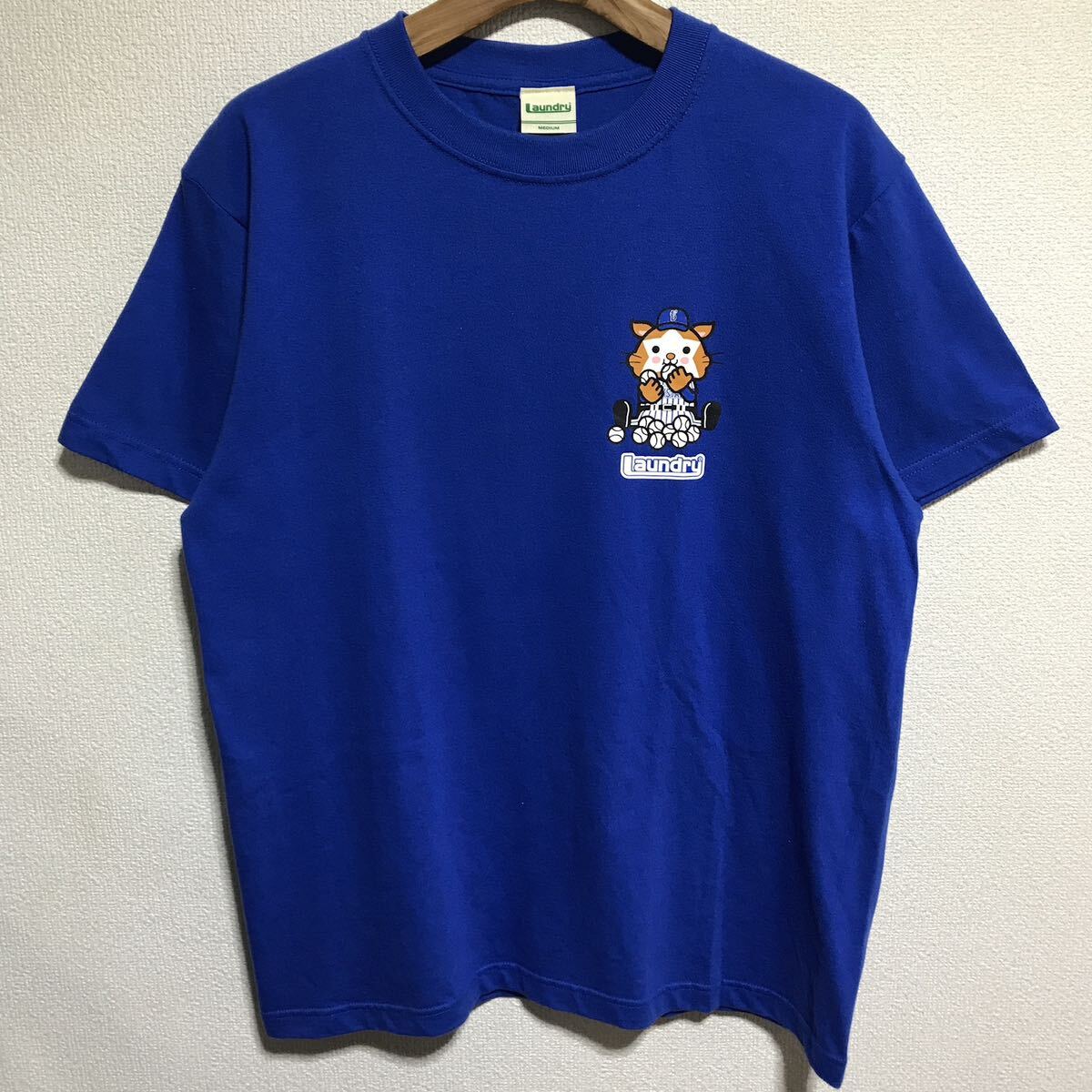 【未使用に近い】[即決古着]横浜DeNAベイスターズ×Laundry(ランドリー)/DB.スターマン/コラボレーションTシャツ/ブルー/ユニセックス/Mサイズの落札情報詳細 - ヤフオク落札 ...