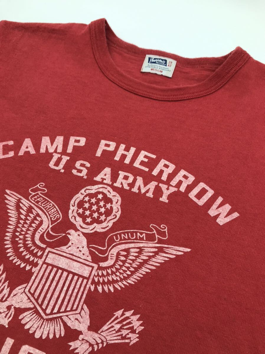 【やや傷や汚れあり】フェローズ Pherrows 半袖Teeシャツ/赤系/M/フリーホイラーズ トイズマッコイの落札情報詳細 - Yahoo!オークション落札価格検索 オークフリー