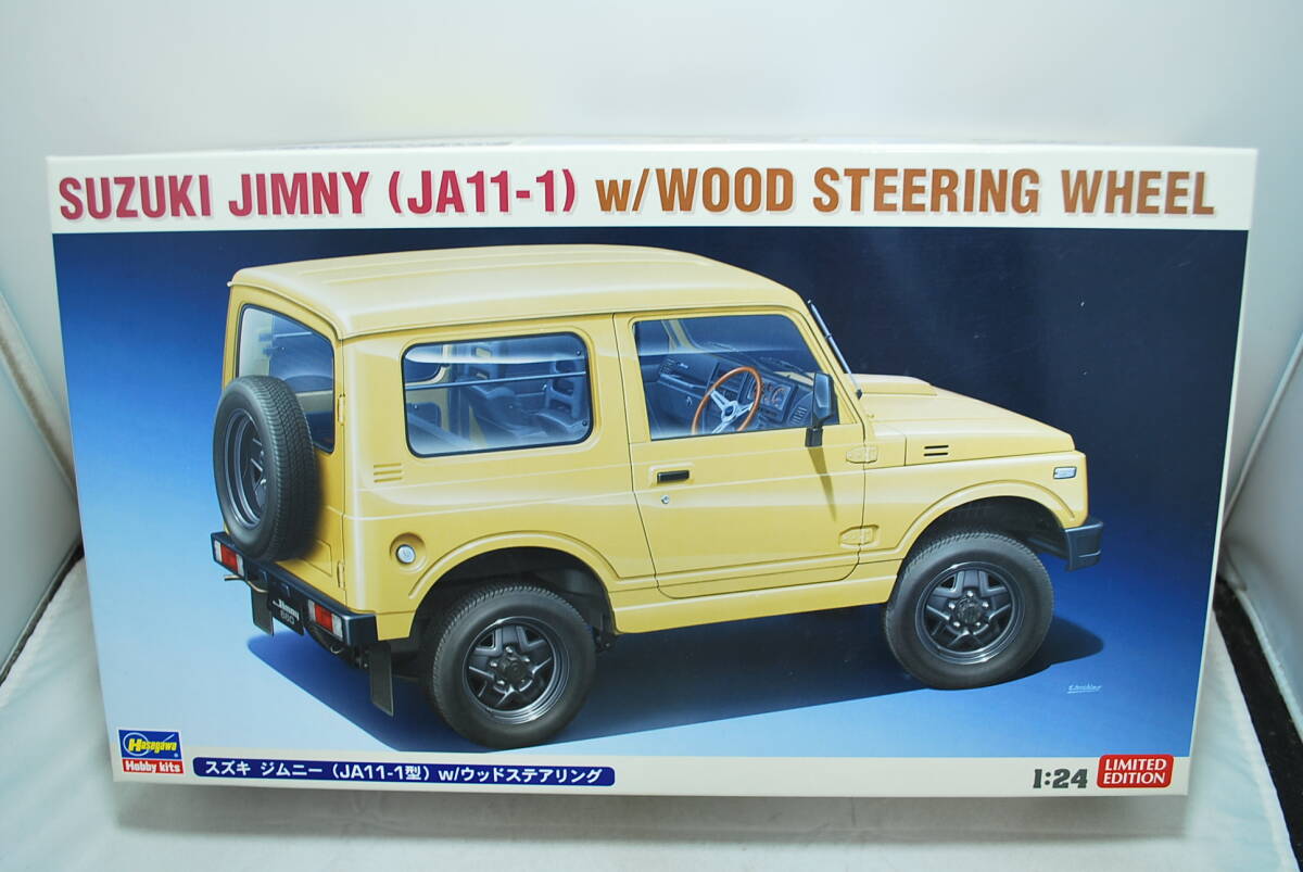 【未使用】 希少！未開封 ハセガワ 1/24 スズキ ジムニー JA11-1型 with ウッドステアリング の落札情報詳細 - Yahoo!オークション落札価格検索 オークフリー