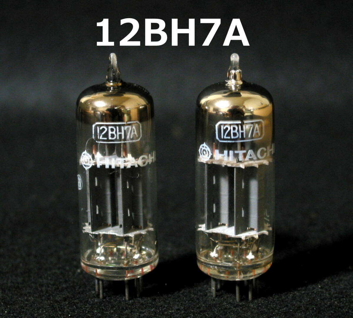 【目立った傷や汚れなし】【箱なし】日立 12BH7A／増幅用中μ双3極管 真空管／2本セット① 元気度チェック＆試聴テスト実施 送料140円～の落札情報詳細 - Yahoo!オークション落札 ...