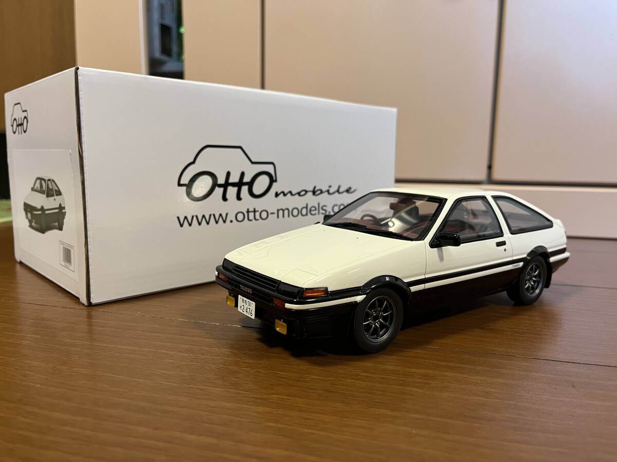 【未使用】未使用 難あり Otto 1/18 トヨタ スプリンター トレノ GT-APEX AE86 限定品★の落札情報詳細 - ヤフオク落札価格検索 オークフリー