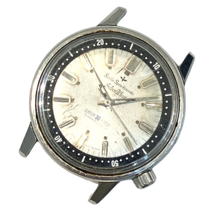 【傷や汚れあり】【SEIKO/セイコー】69799 Sportsmatic Silver Wave/スポーツマチック シルバーウェーブ 17石 ...