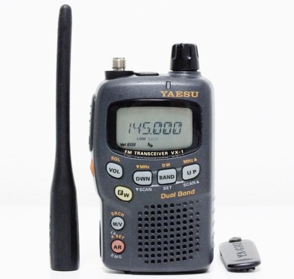 【やや傷や汚れあり】YAESU VX-1 144/430MHz デュアルバンド ハンディーの落札情報詳細 - ヤフオク落札価格検索 オークフリー