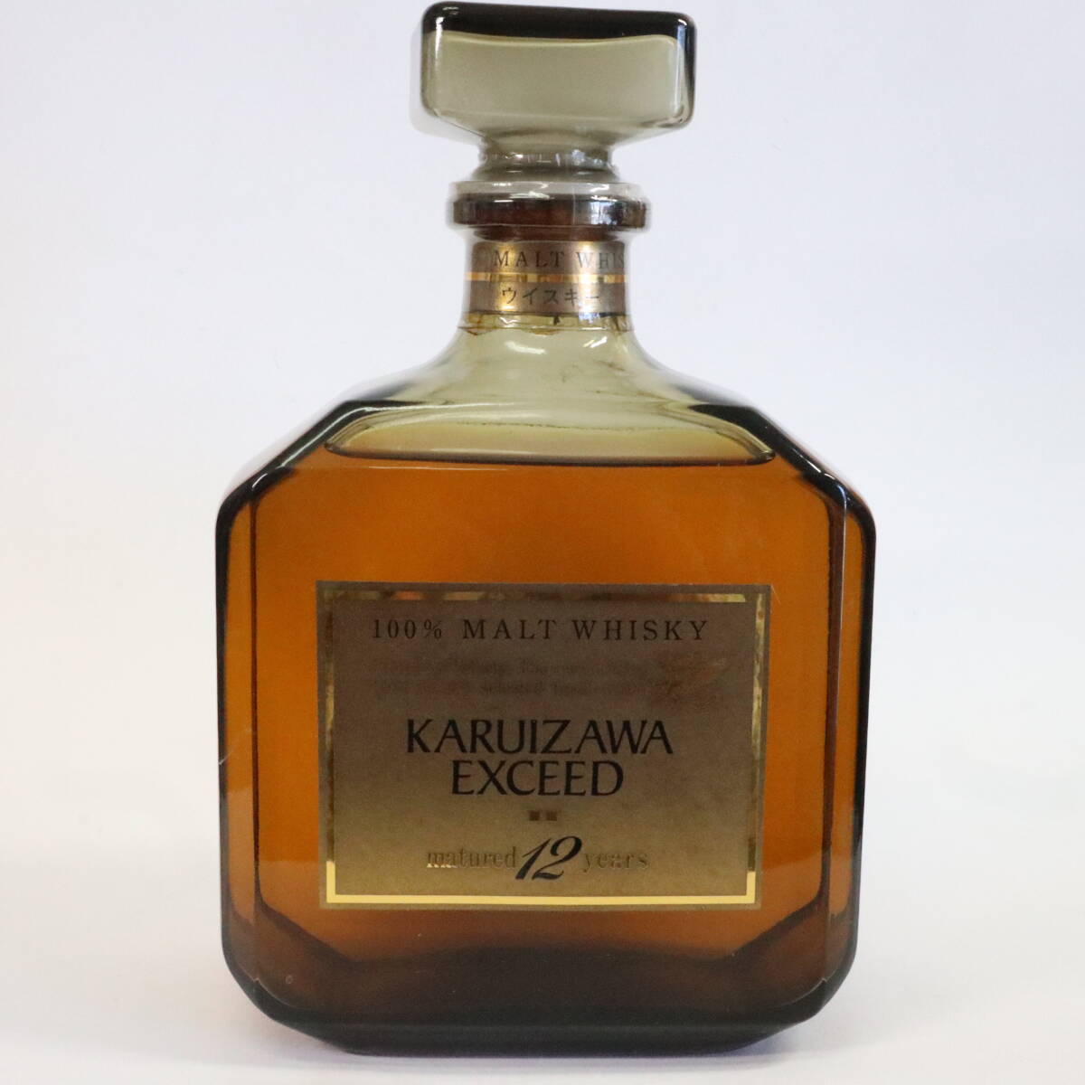 【目立った傷や汚れなし】未開栓★古酒 軽井沢 エクシード12年 100%モルトウイスキー 720ml 40%★KARUIZAWA EXCEED 三楽株式会社 僅かな液漏れありの落札情報詳細 ...