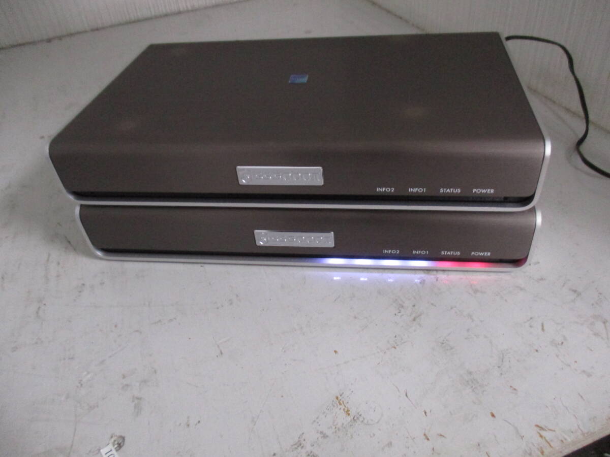 【やや傷や汚れあり】SAXA サクサ SS5000 II STD ネットワークセキュリティ ★ 通電確認 本体のみ ★ 2台セット★ NO:A ...