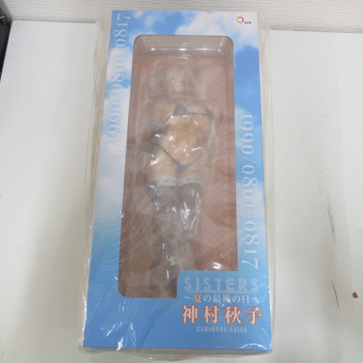 【未使用】 未開封 SISTERS シスターズ 夏の最後の日 神村秋子 KAMIMURA AKIKO 1/5スケール Qsix キューシックス ...