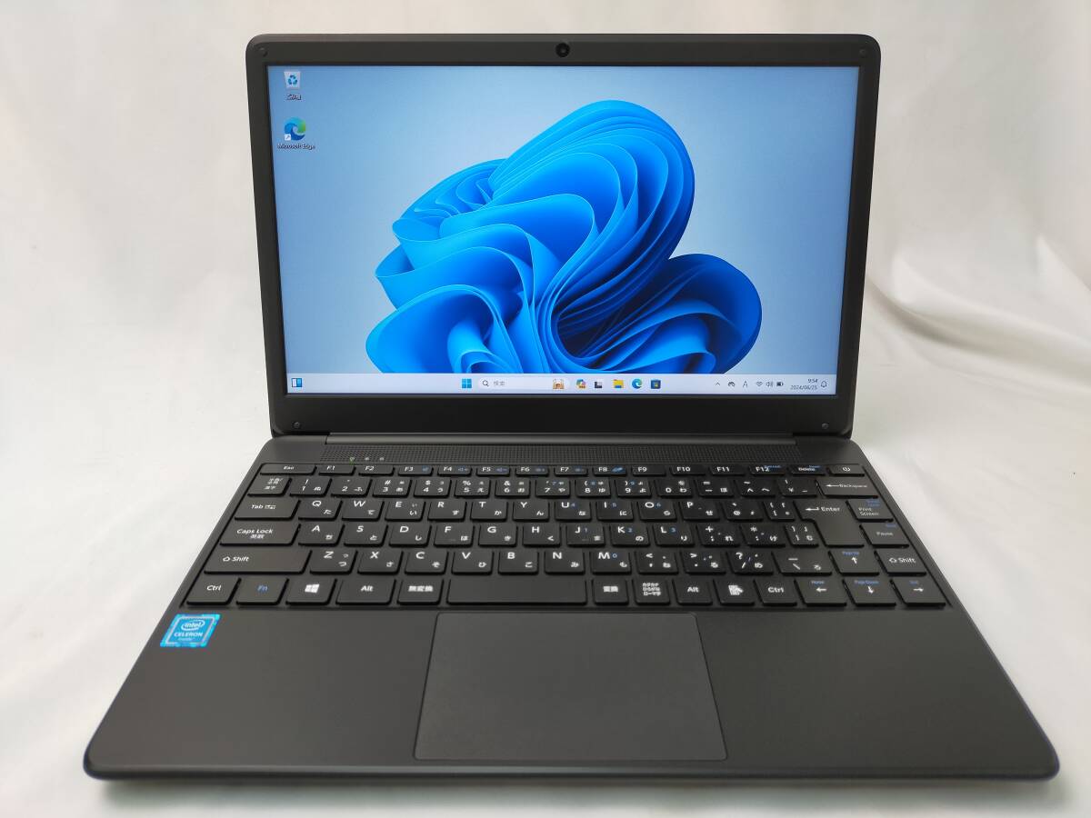 【目立った傷や汚れなし】★1円スタート！IRIE ノートパソコン FFF-PC03B Intel Celeron 5205U @ 1.90GHz メモリ4GB/eMMC64GB ...