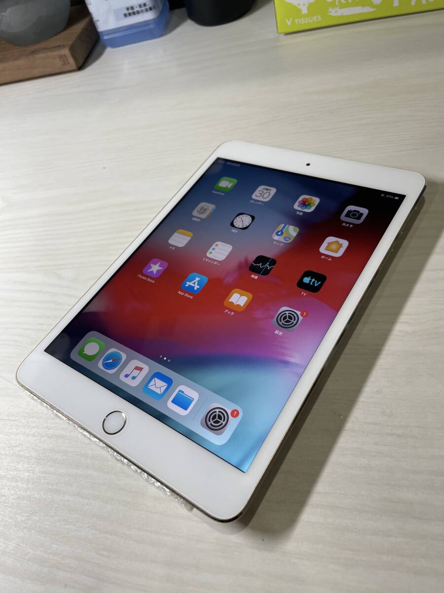 【やや傷や汚れあり】 判定 iPad mini3 Wi-Fi＋cellular 64GB ゴールド A1600 MGYN2J/Aの落札情報詳細 - ヤフオク落札価格検索 オークフリー