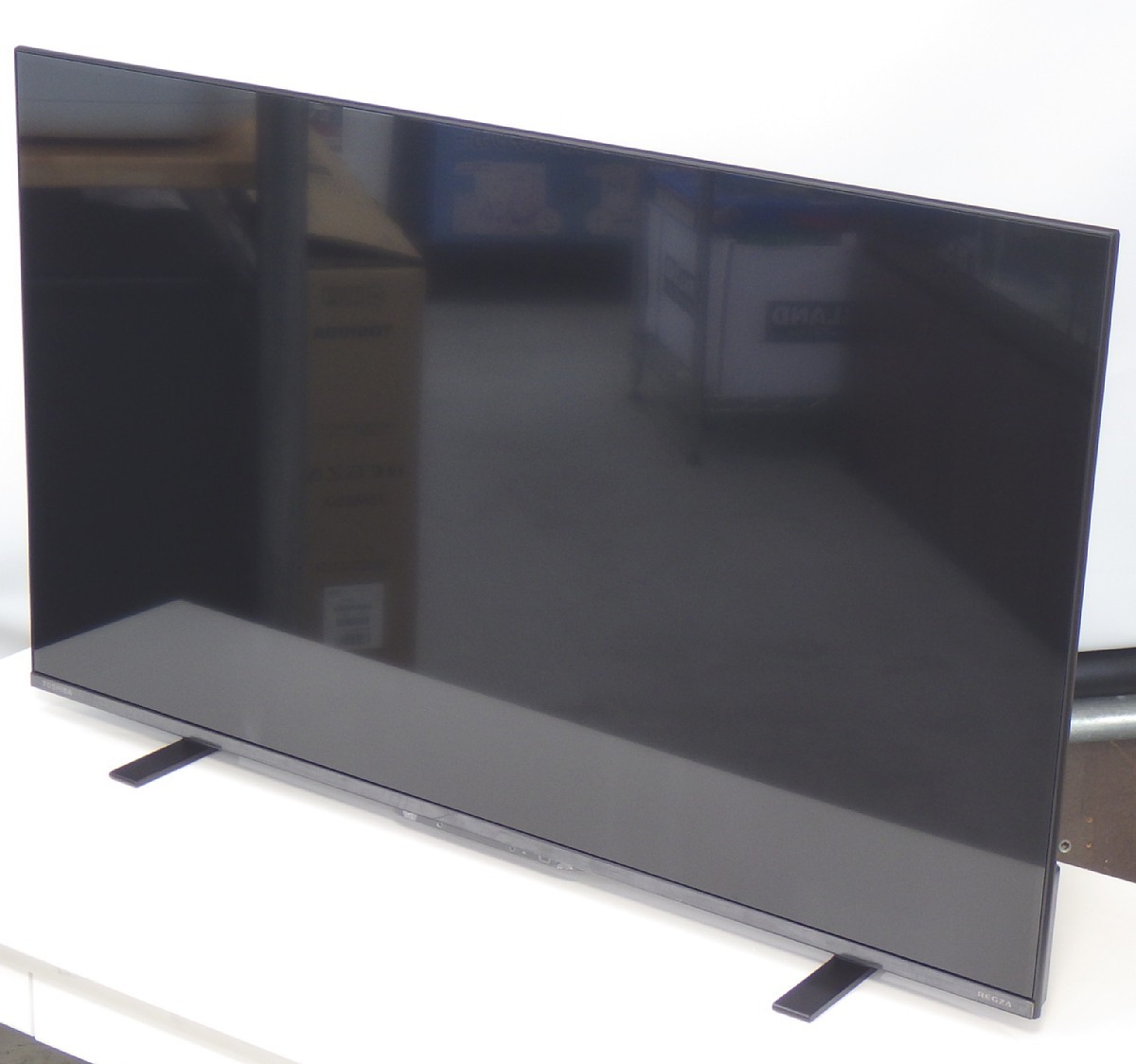 【目立った傷や汚れなし】使用少 2024年 43型 4K 液晶テレビ TVS 東芝 レグザ REGZA 43M550L 直下型LEDバックライト レグザエンジンZR2 androidtv 43 ...