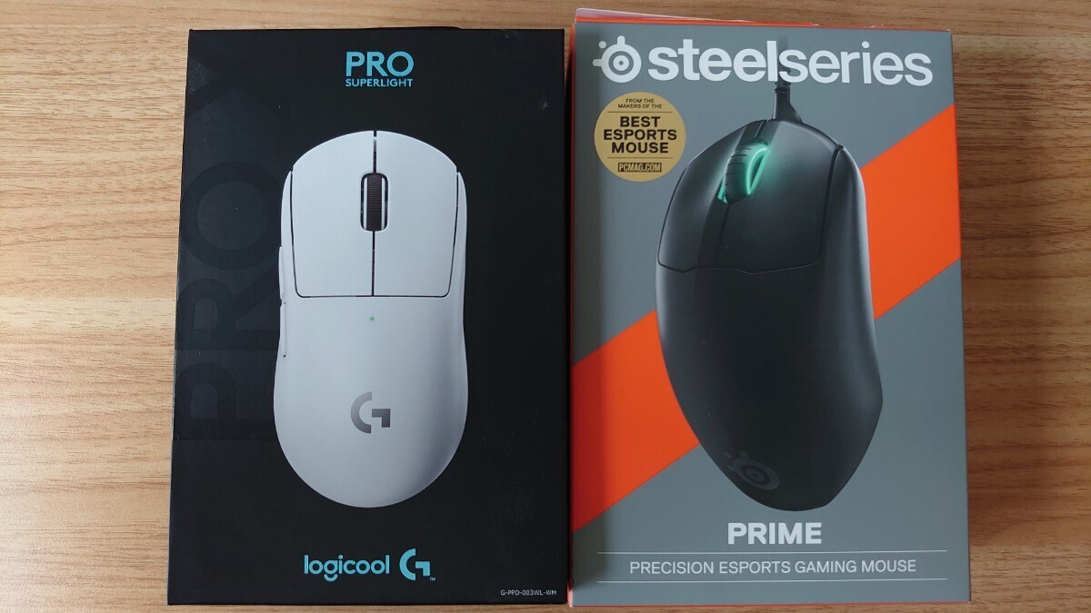 【全体的に状態が悪い】logicool g pro x superlight steelseries primeの落札情報詳細 - ヤフオク ...