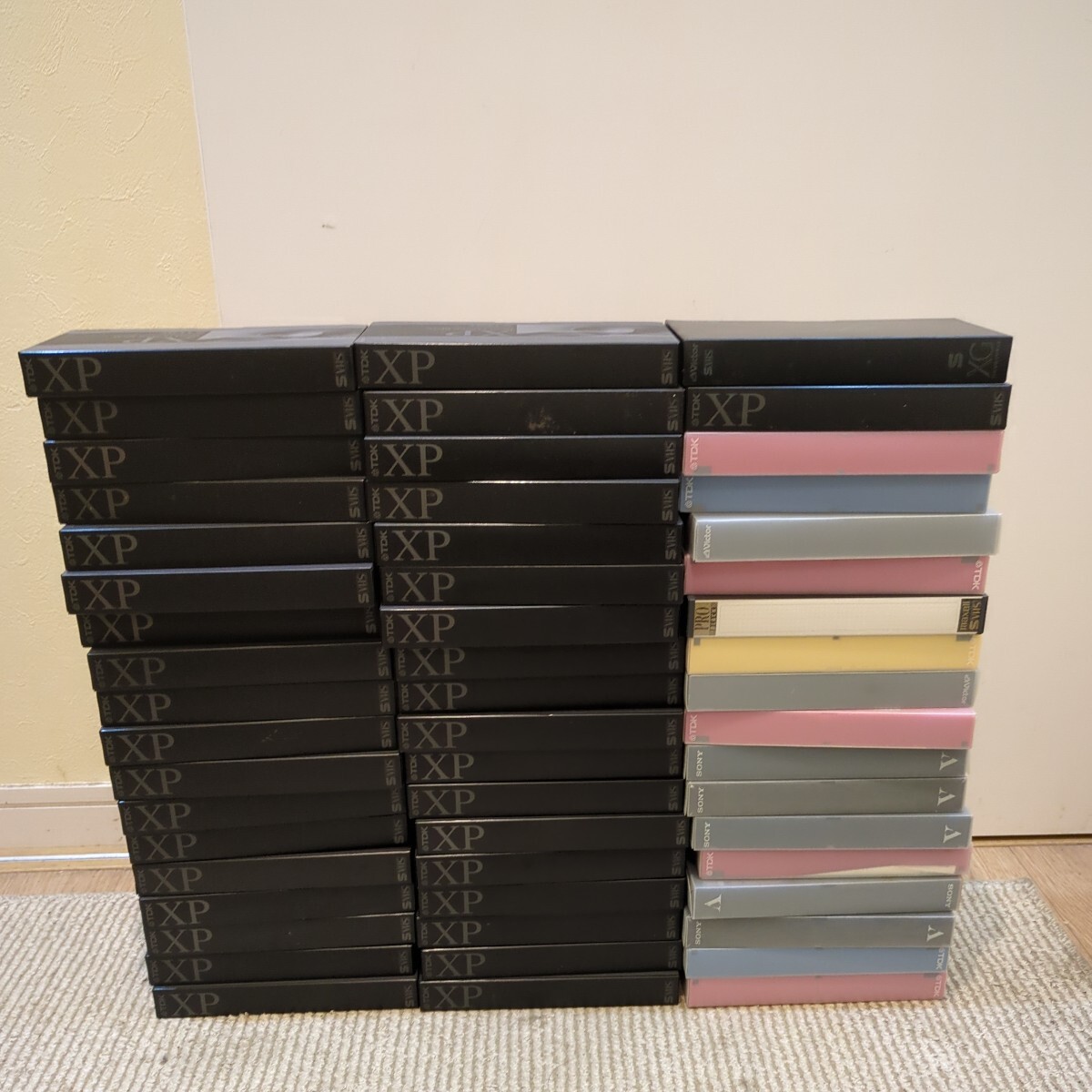 【傷や汚れあり】中古 S-VHSビデオテープ 再録用 54本 ②の落札情報詳細 - ヤフオク落札価格検索 オークフリー