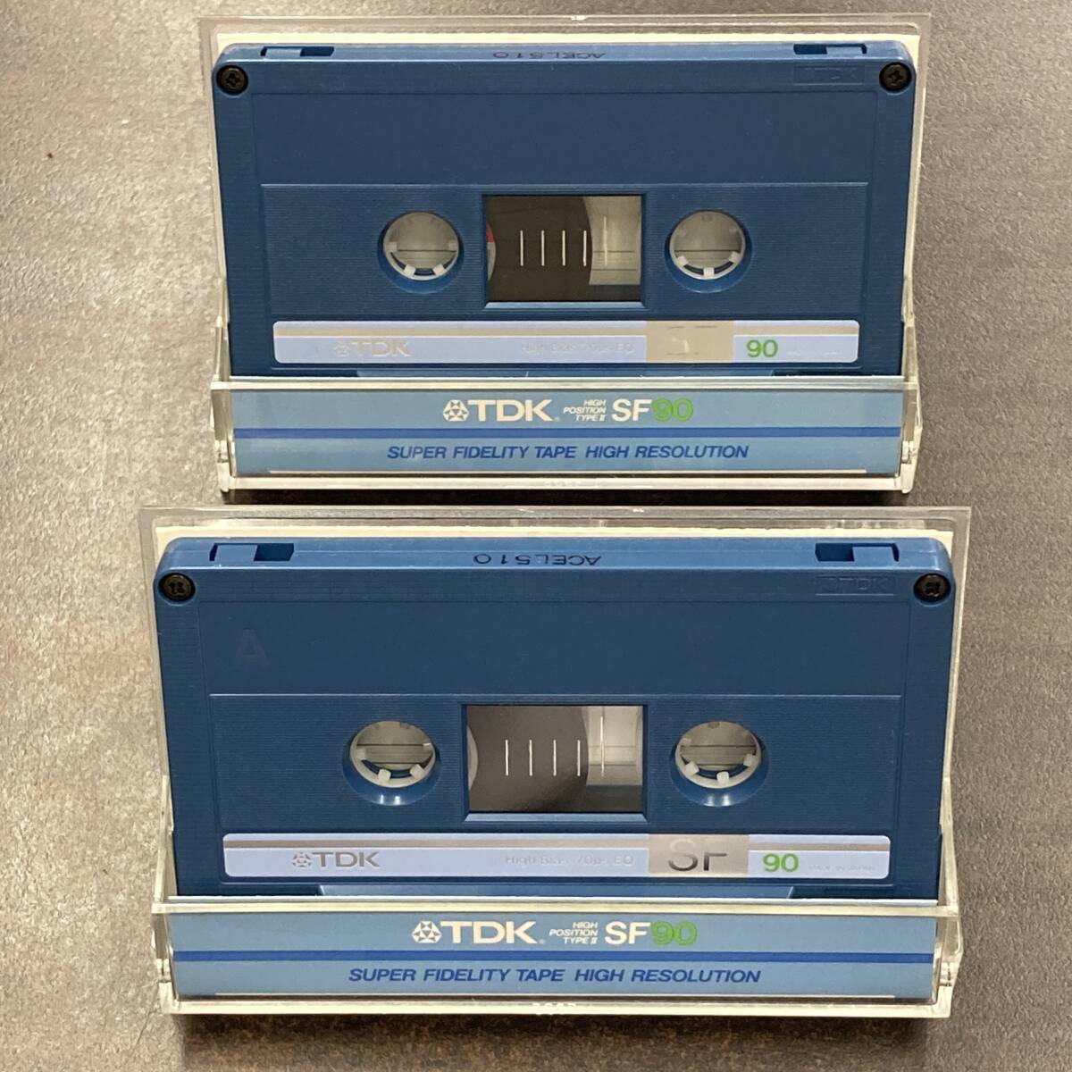 【やや傷や汚れあり】0204BT TDK SF 90分 ハイポジ 2本 カセットテープ/Two TDK 90 Type II High Position Audio Cassetteの落札情報 ...