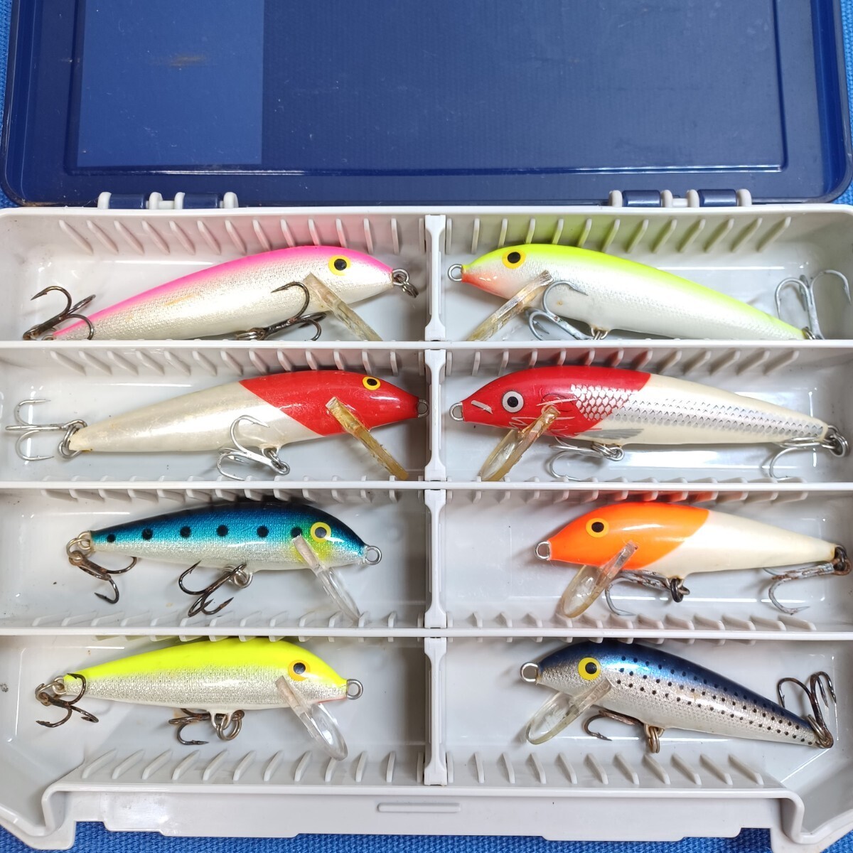 【やや傷や汚れあり】 RAPALA ラパラ ルアー まとめて 8点 COUNTDOWN カウントダウン 9cm～7cm 程度 ケース付きの落札情報詳細 - Yahoo!オークション落札価格検索 ...
