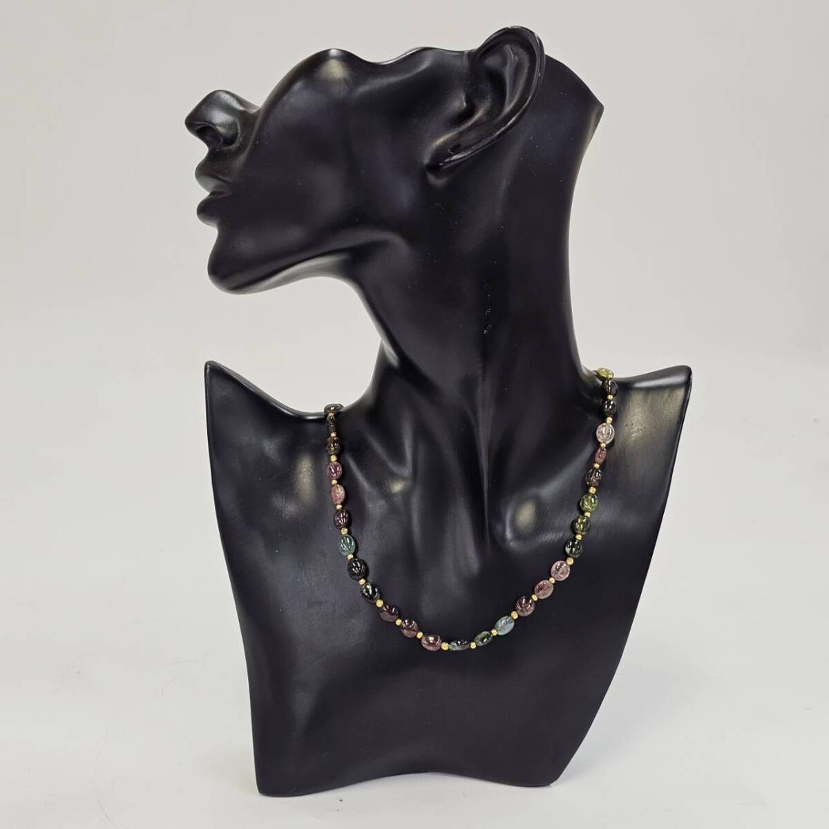 【傷や汚れあり】x/x/E081-609 ネックレス トルマリン K18 レディース アクセサリー 小物 重量：14.68gの落札情報詳細 - Yahoo!オークション落札価格検索 オークフリー