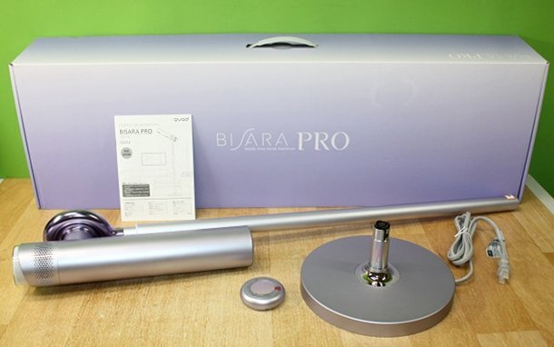 【未使用に近い】極美品 BISARA PRO ビサラプロ ハンズフリースタンドヘアドライヤー QS254PS パープルシルバー リモコン付き 23年製 QUADS クワッズの落札情報詳細 ...