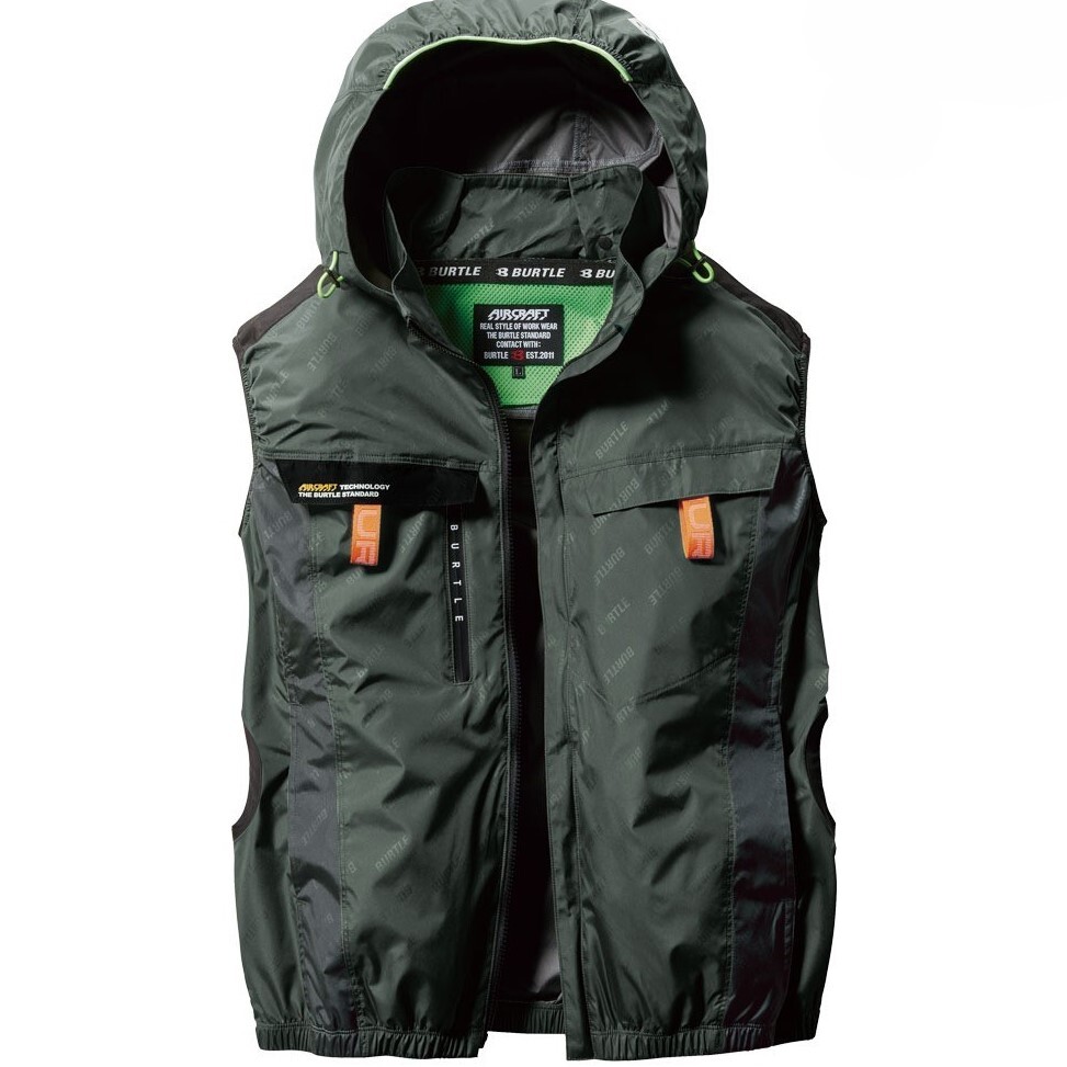 【未使用】2024年最新 XL(LL) ミルスグリーン サイドファン ベスト バートル 空調服 AC2024 【 服のみ】エアークラフト 【送料一律300円】の落札情報詳細 - ヤフオク落札 ...