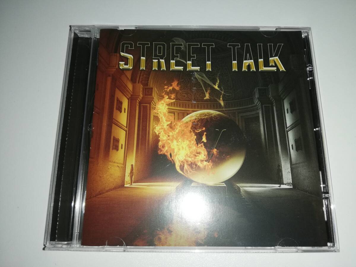 【目立った傷や汚れなし】【北欧メロハー名盤】STREET TALK / V 2015年再発盤 ボートラ6曲入り 500枚限定完売品 爽やかな ...