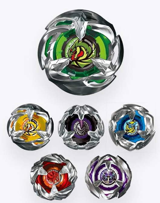 【未使用】送料無料★新品未開封★beyblade ベイブレードx Bx 24 ランダムブースターvol 2 フルコンプリート 6種類セットの