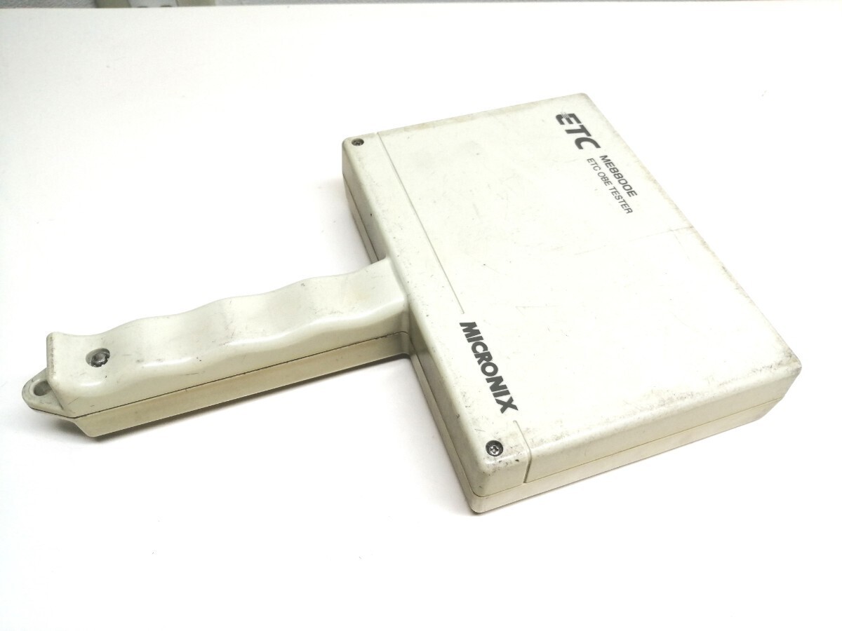 【やや傷や汚れあり】MICRONIX マイクロニクス ETC OBE チェッカー ETC車載器テスター ME8800E 動作OKの落札情報詳細 - Yahoo!オークション落札価格検索 オークフリー