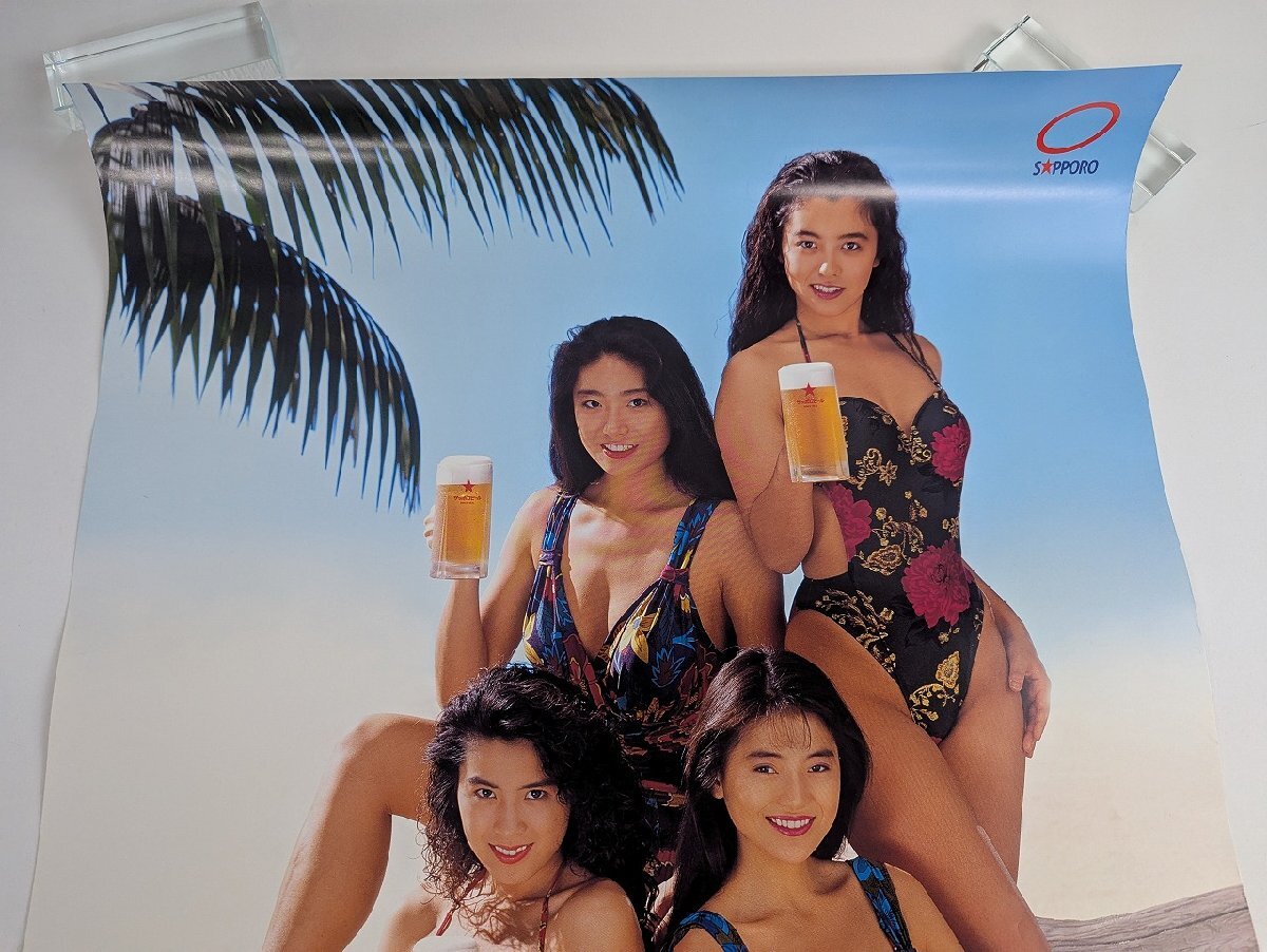 【やや傷や汚れあり】 M037/国内B2判ポスター/【サッポロ生ビール C.C.ガールズ ver.2】 キャンペーンガール 販売促進 /1円～の落札情報詳細 - Yahoo!オークション落札 ...
