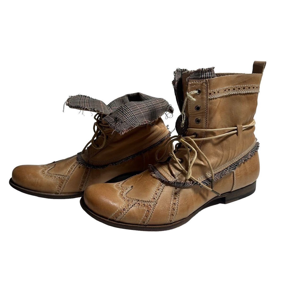 【目立った傷や汚れなし】Japanese Label boots Y2K goa ifsixwasnine kmrii share spirit lgb obelisk 14th ...