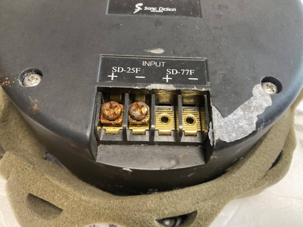 【傷や汚れあり】SONIC DESIGN ソニックデザイン SYSTEM 77 TYPE-F おまけ（AODEA ASW 2721L改 ステレオ） 倉庫整理の落札情報詳細 - Yahoo ...
