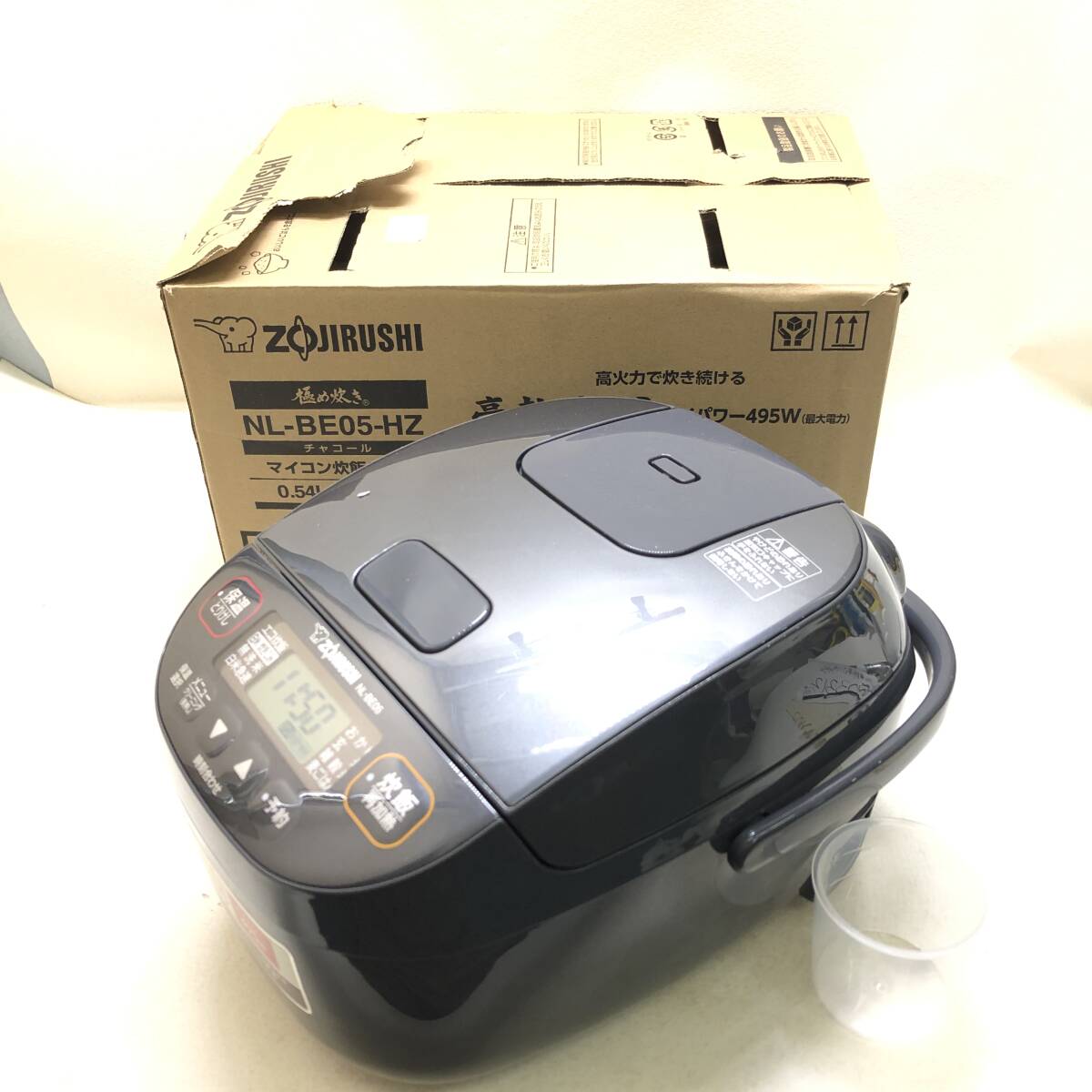 【目立った傷や汚れなし】★ZOJIRUSHI 象印 マイコン炊飯ジャー NL-BE05型 HZチャコール 22年製 炊飯器 炊飯 キッチン用品 動作未確認 ジャンク品★C03312の落札情報 ...
