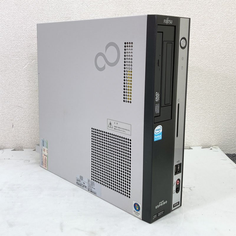 【やや傷や汚れあり】Windows XP 32bit SP3 パラレル/シリアルポート内蔵 ★ 富士通 FMV-D5250 Pentium ...