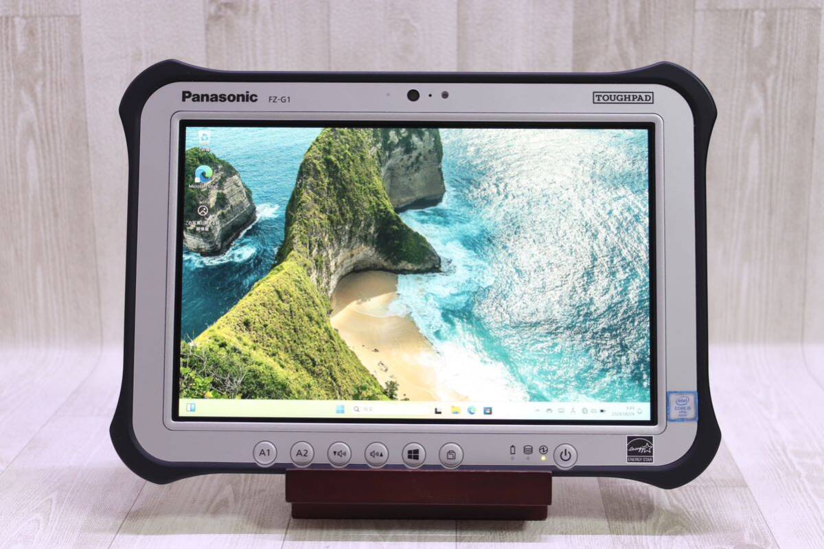【傷や汚れあり】② Panasonic TOUGHPAD FZ-G1 [10.1型/Intel Core i5-6300U/SSD : 256GB/メモリ: 4GB/WUXGA ...