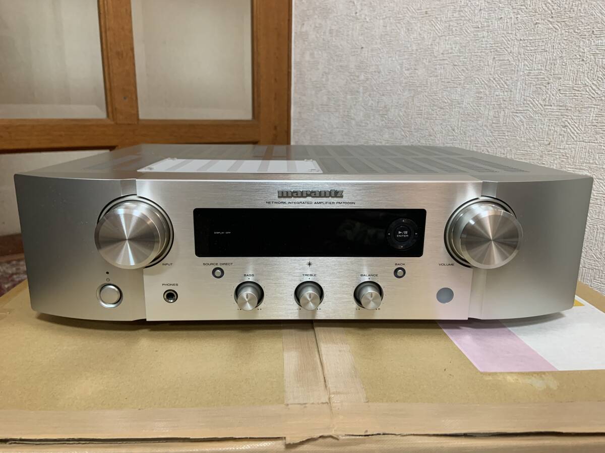 ★marantz★マランツ PM700 プリメインアンプ ステレオ オーディオ イコライザー内蔵 70W+70W 通電OK 中古現状品 ...