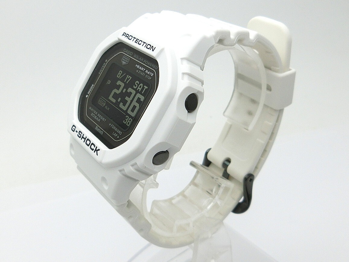 【目立った傷や汚れなし】1000円スタート 腕時計 CASIO カシオ G-SHOCK 3516 DW-H5600 ソーラー/USB デュアル ...