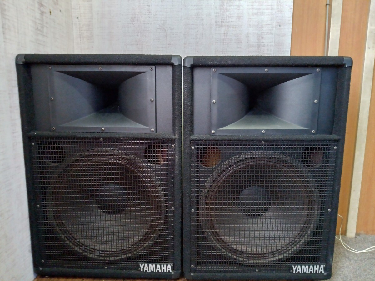【傷や汚れあり】YAMAHA ヤマハ S115 S115III スピーカー モニタースピーカー 大型 PAスピーカー オーディオ 音響 器材 ...