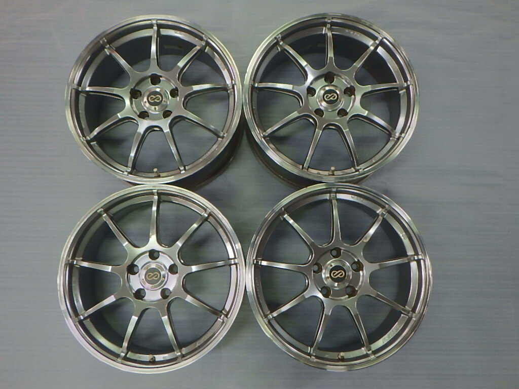 【傷や汚れあり】軽量 エンケイ RSM9 18×7.5J +48 PCD114.3 5穴 中古品 4本の落札情報詳細 - Yahoo!オークション落札価格検索 オークフリー