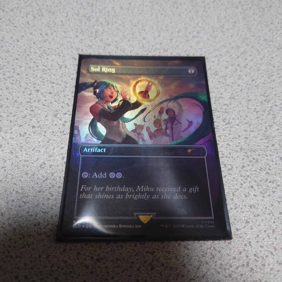 【未使用】MTG SLD 太陽の指輪 英語foil 一枚 ボーダーレス Secret lair 初音ミク シークレットレイヤー 即決の落札情報詳細 - Yahoo!オークション落札価格検索 ...