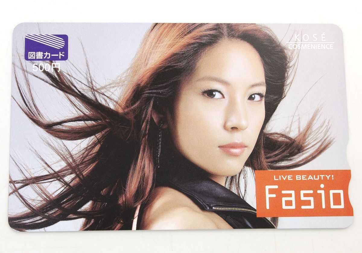 【未使用】未使用★BOA★図書カード500 コーセー LIVE BEAUTY! Fasioの落札情報詳細 - Yahoo!オークション落札価格検索 オークフリー