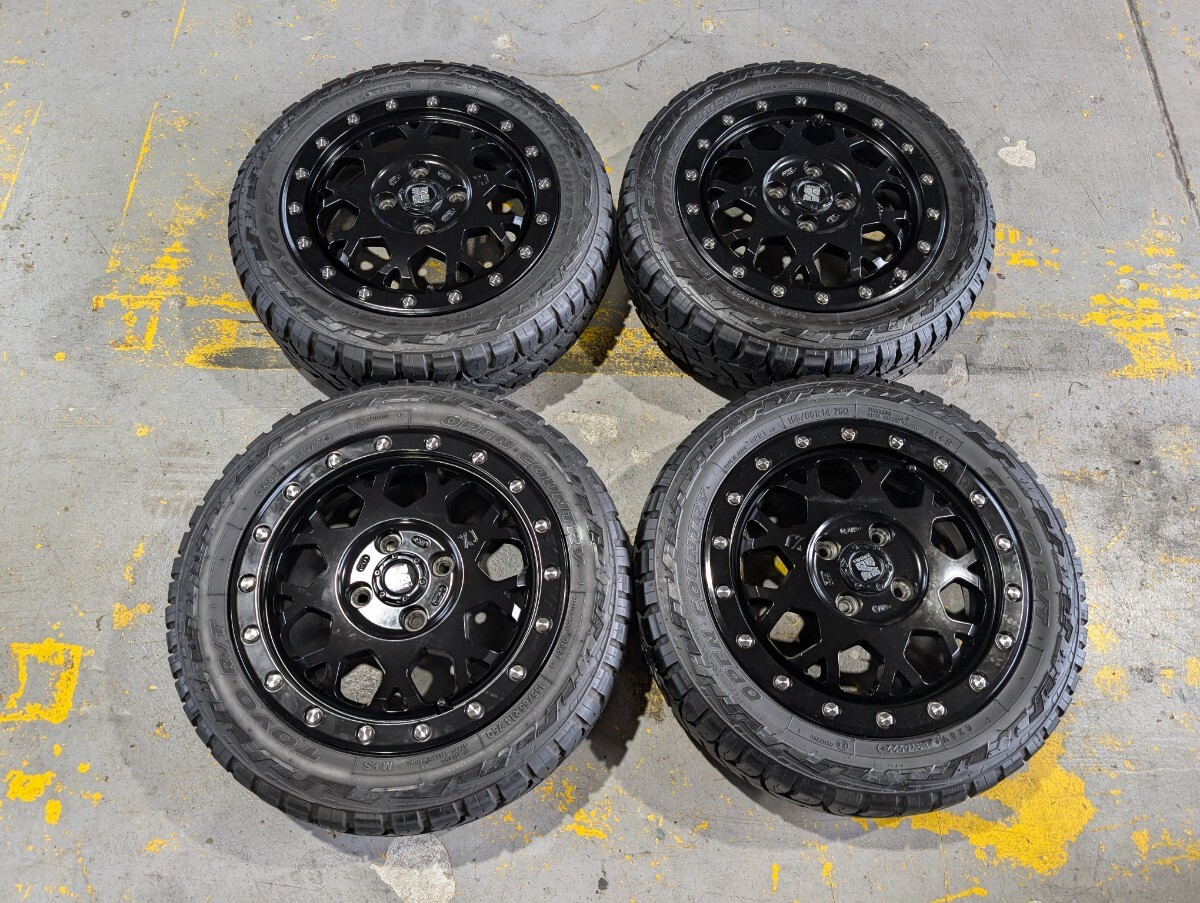 【やや傷や汚れあり】MLJ XTREME-J XJ04 144.5J+43 PCD100 4H TOYO OPEN COUNTRY 155/65R14の落札情報詳細 - Yahoo ...