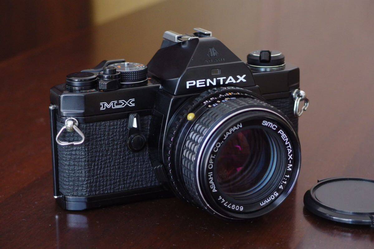 【目立った傷や汚れなし】ASAHI PENTAX MX ブラック 美品です smc PENTAX-M 50mm F1.4レンズつきの落札情報詳細 - Yahoo!オークション落札価格検索 オークフリー