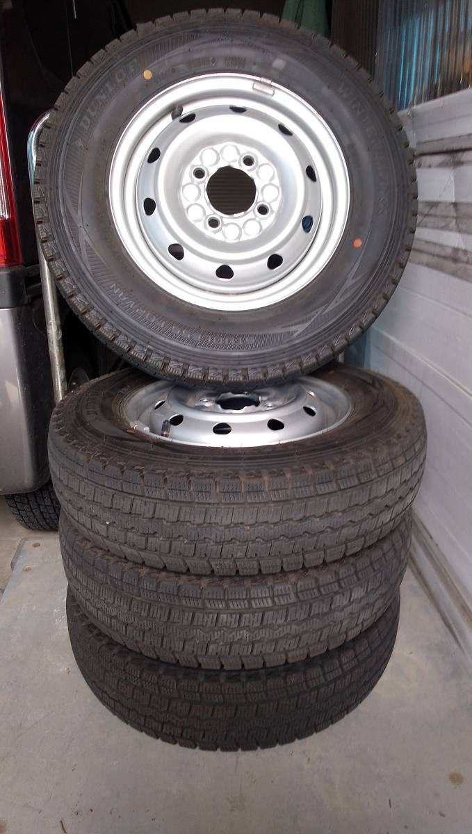 【やや傷や汚れあり】新同品 2022年製 4本SET 145/80R12×3.5J 80/78 LT ダンロップ スチール 145R12 6PRの落札情報詳細 - Yahoo!オークション落札 ...