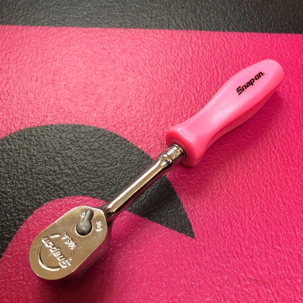 【未使用】スナップオン 1/4 ラチェットハンドル THLD72 ピンク Snap-on 新品 旧グリップ 廃盤 限定の落札情報詳細 ...