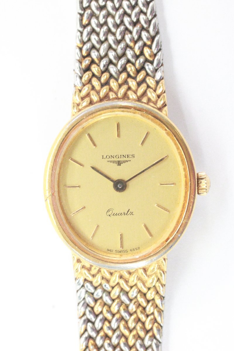 【傷や汚れあり】LONGINES ロンジン 961 6552 クォーツ レディース 腕時計ゴールドカラー 9475-HAの落札情報詳細 - Yahoo!オークション落札価格検索 オークフリー
