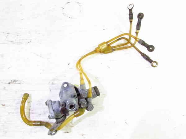 【目立った傷や汚れなし】T250 希少!! 純正 2ストオイルポンプ メーターギア 当時物 検※ T20 T21 T305 T350 ハスラー250 TS2504 TS2503 TS125 ...