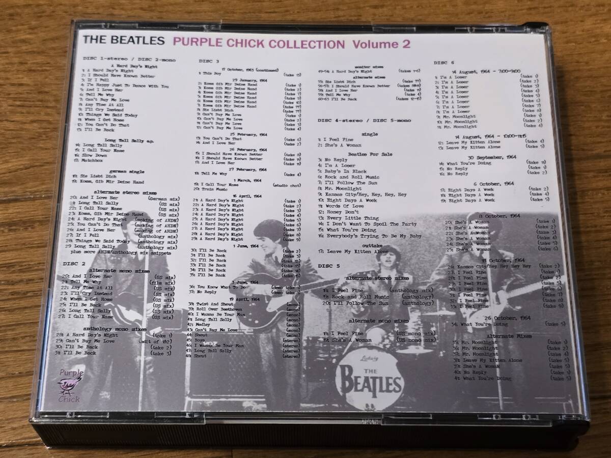 【目立った傷や汚れなし】(6CD) The Beatles ビートルズ/ The Beatles Purple Chick ...
