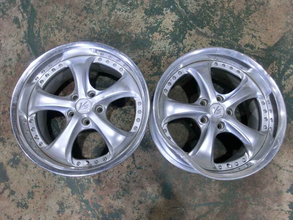 【傷や汚れあり】T【O5-66】【170サイズ】★WORK VS-KF/18インチ 9J OFF+45 PCD114.3 -5H ホイール 2本セット/※歪み・傷・汚れ有の落札情報詳細 ...