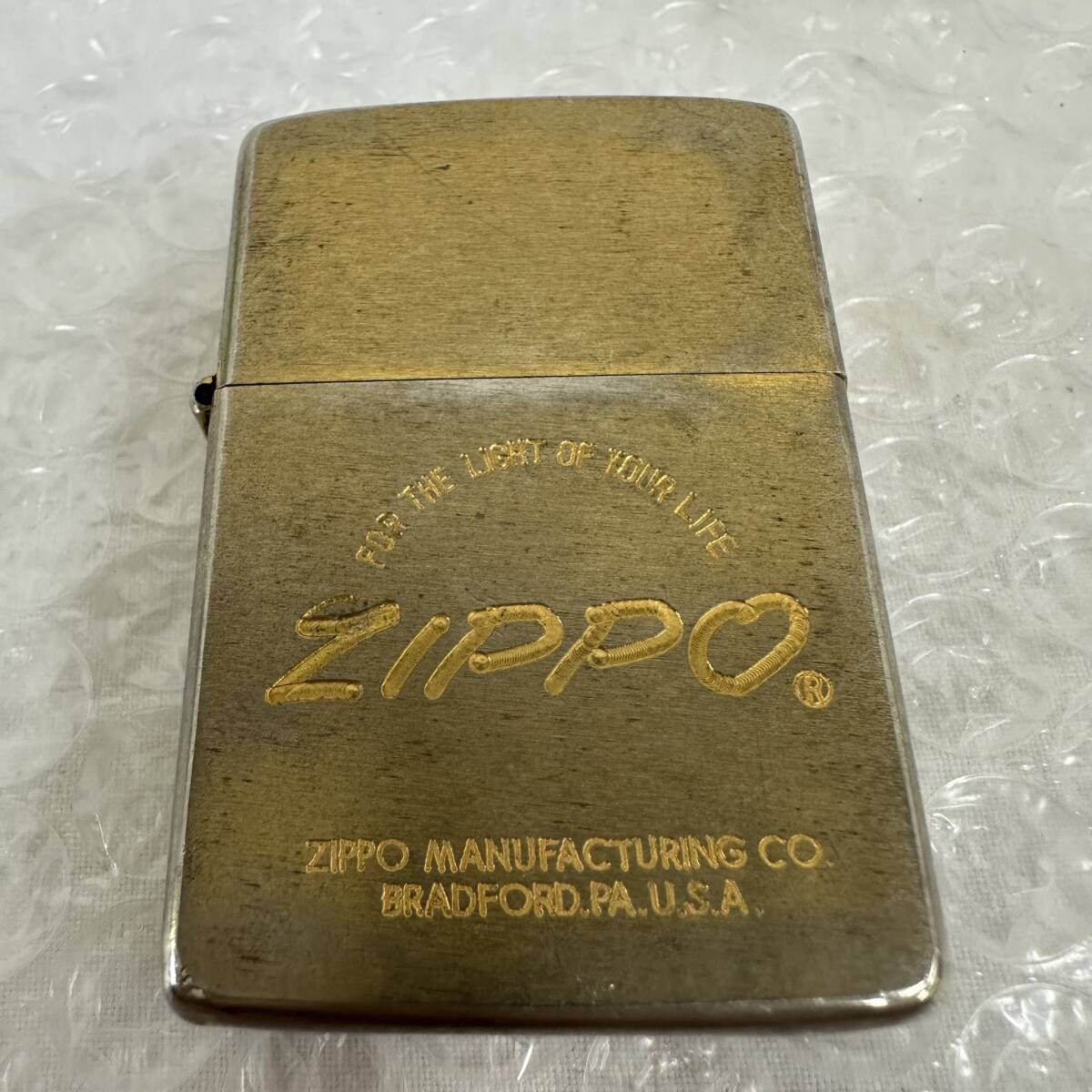 【全体的に状態が悪い】24大/A052887-1/Z101-705/TK4000【名古屋】Zippo ジッポ FOR THE LIGHT OF YOUR LIFE ZIPPO ...