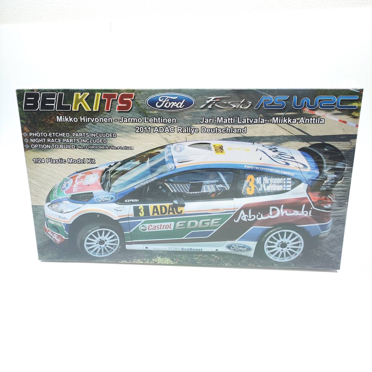 【未使用】1円~未組立,未開封 1/24 BELKITS ベルキット フォード フィエスタRS Ford Fiesta RS WRC 2011 ADAC ドイツラリー プラモデル 青島 ...